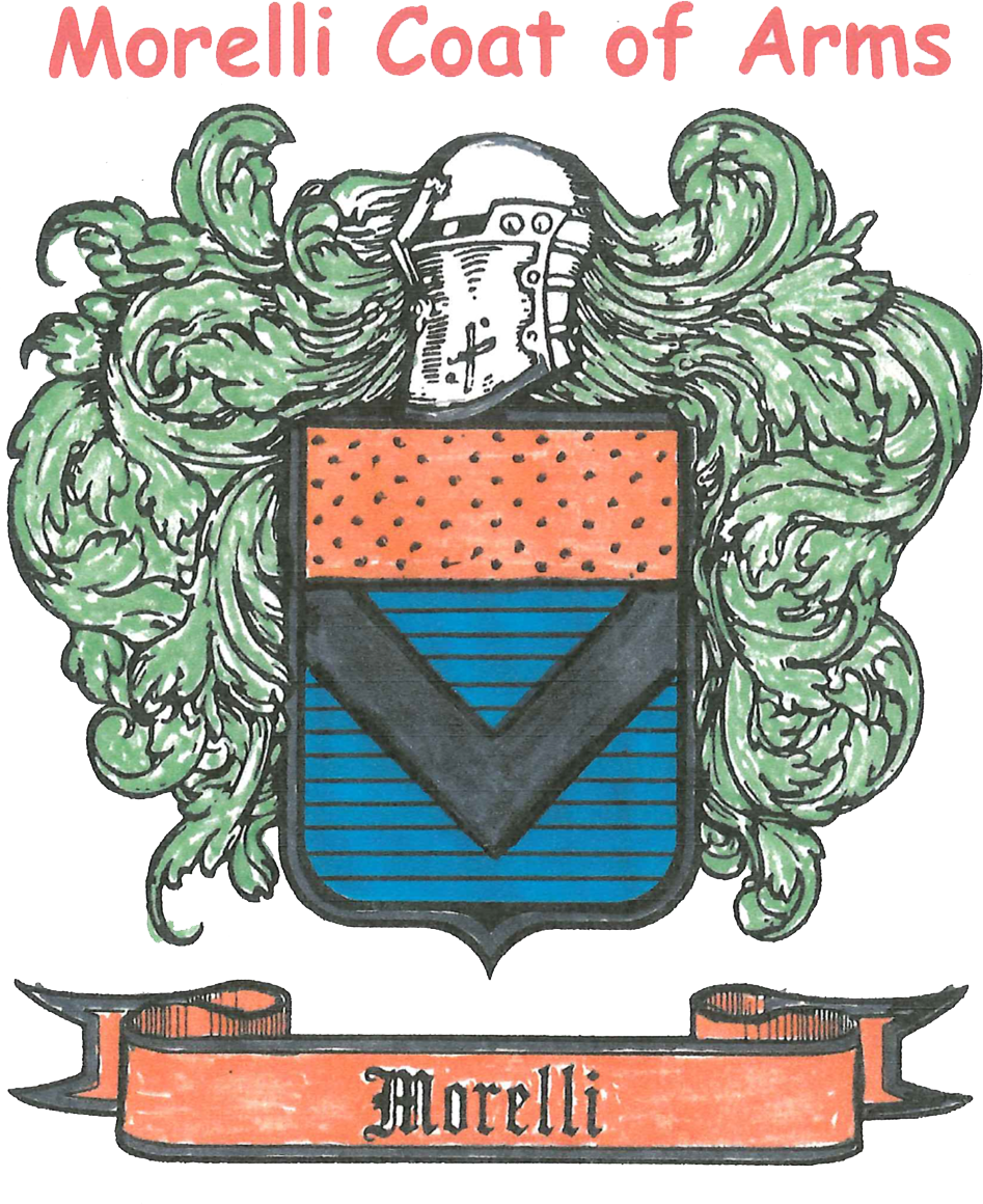 Family Coat of Arms – Gaetano and Caterina Morelli Family